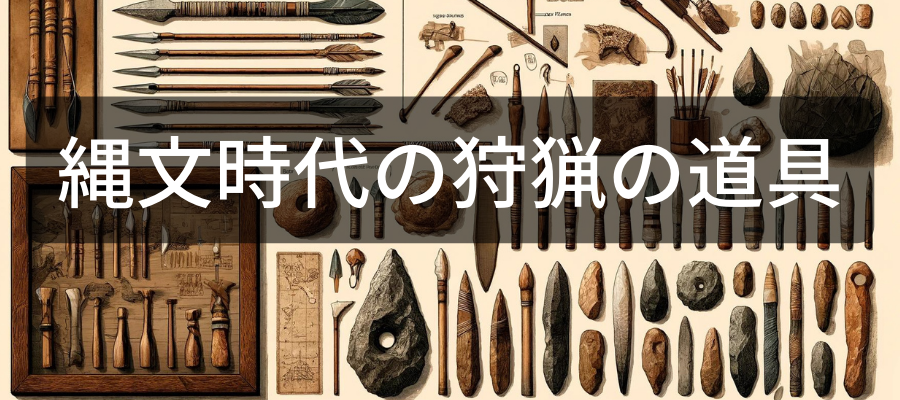 縄文時代の狩猟文化について解説！狩猟方法や道具などを詳しくご紹介 - タイムトレイルズ